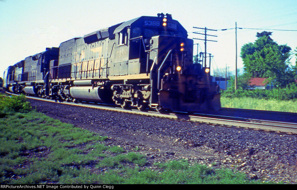DRGW 5388,BACKMAN'S CROSSING,1993.